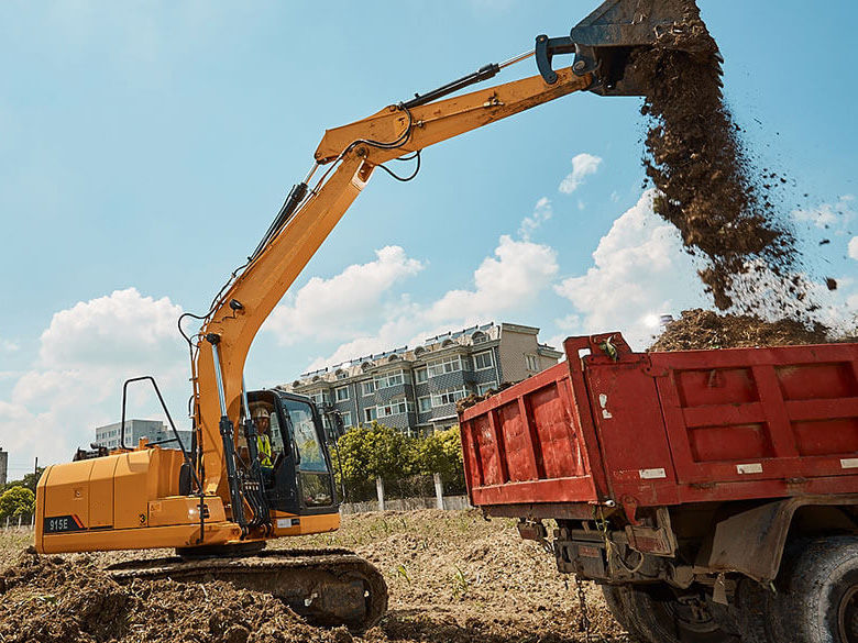 New Construction Equipment 13.5 Ton Track Digger 913e Cheap Excavators ...