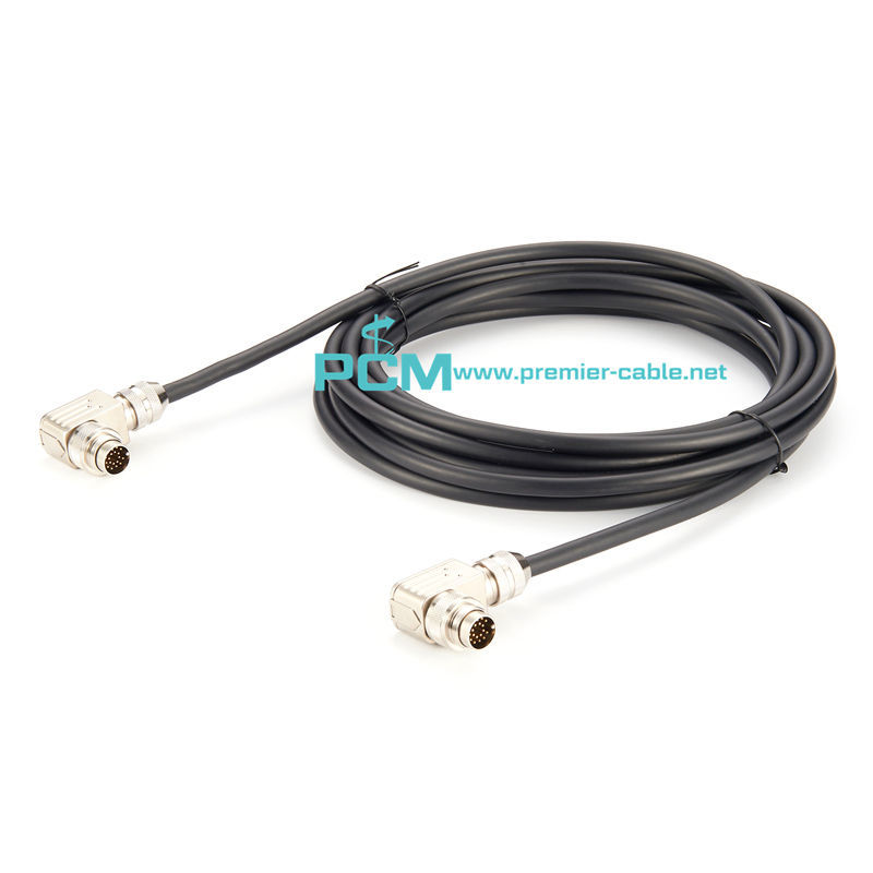 M16 Cable Connector Contact 19 Field Assembly Type Right Angled Ip67 $6 ...