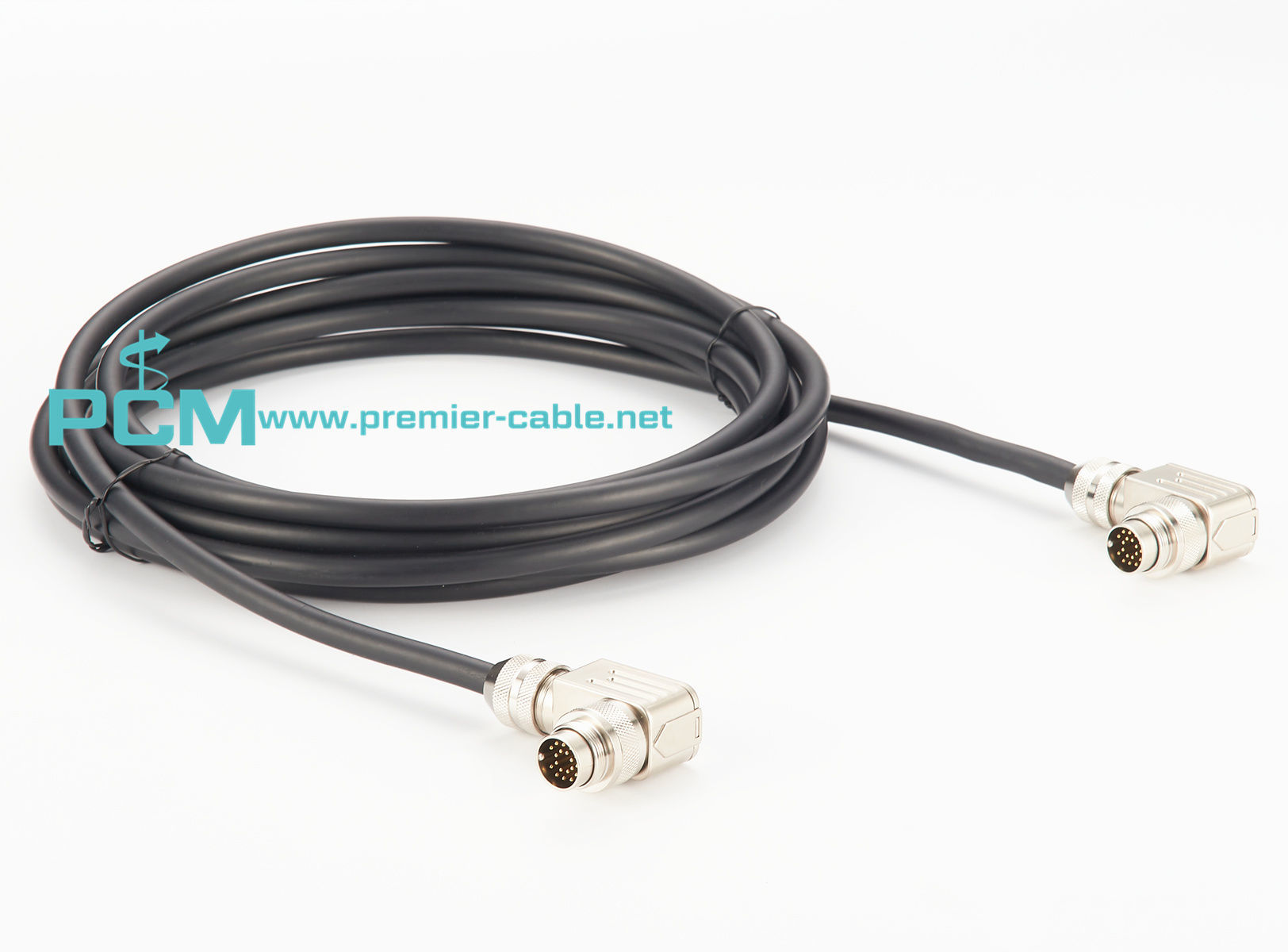 M16 Cable Connector Contact 19 Field Assembly Type Right Angled Ip67 $6 ...