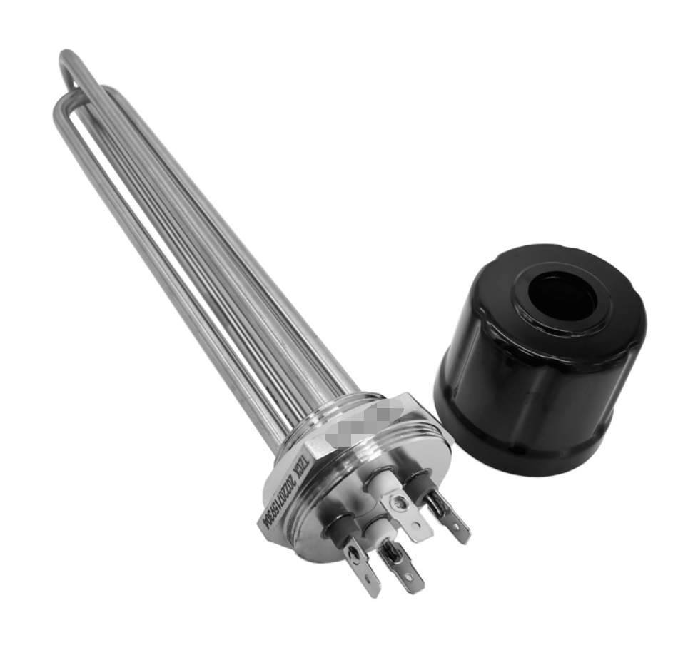 12kw 15kw 18kw Or Customized Stainless Steel Industrial Flanged Electric Oil Heating Element ...