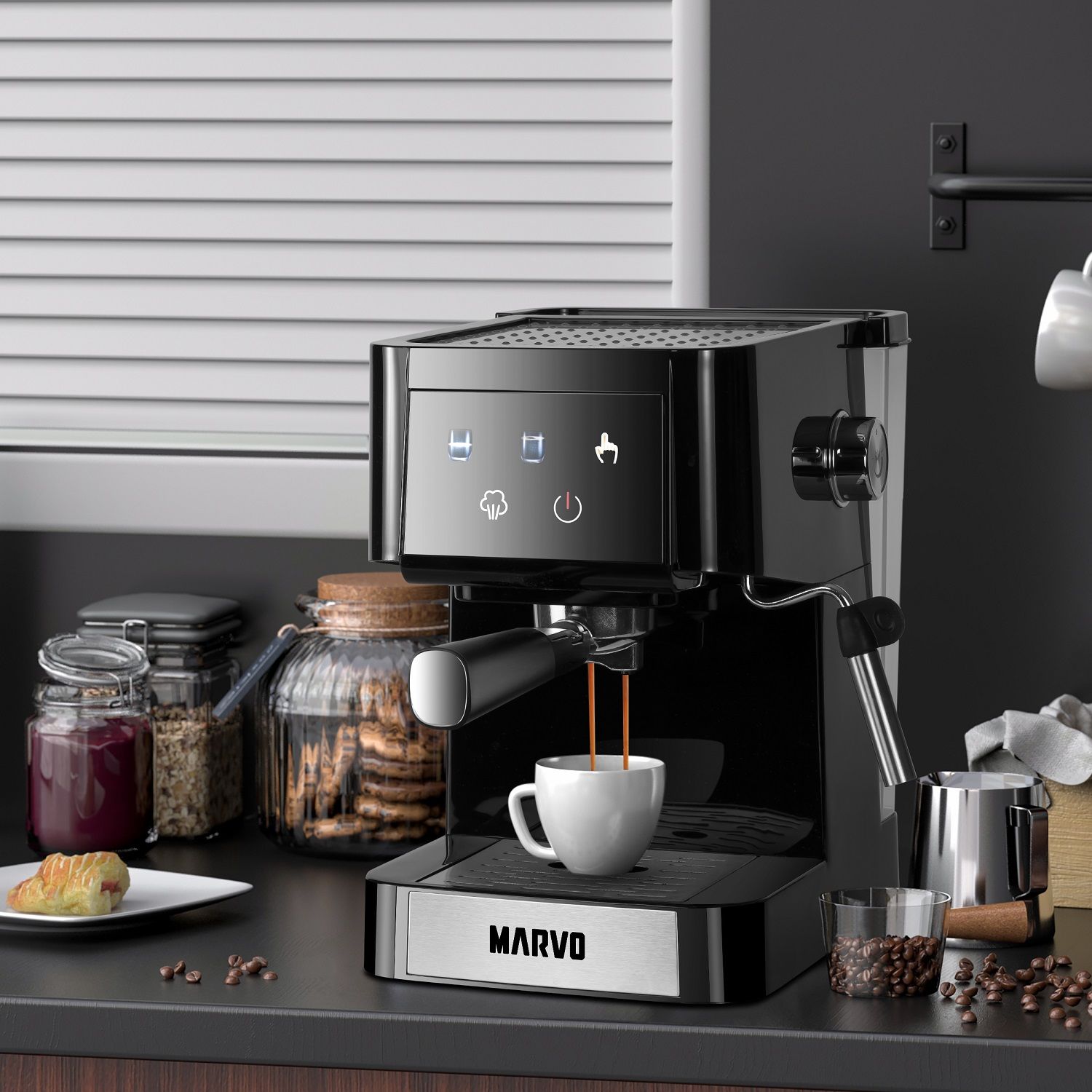 Buy China Wholesale Wholesale 1.5l Cappuccino Latte Coffee Machines ...