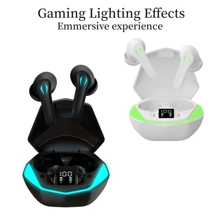 Buy Wholesale China No Sound Lag Gaming Headsets Extended Led Light Tws ...