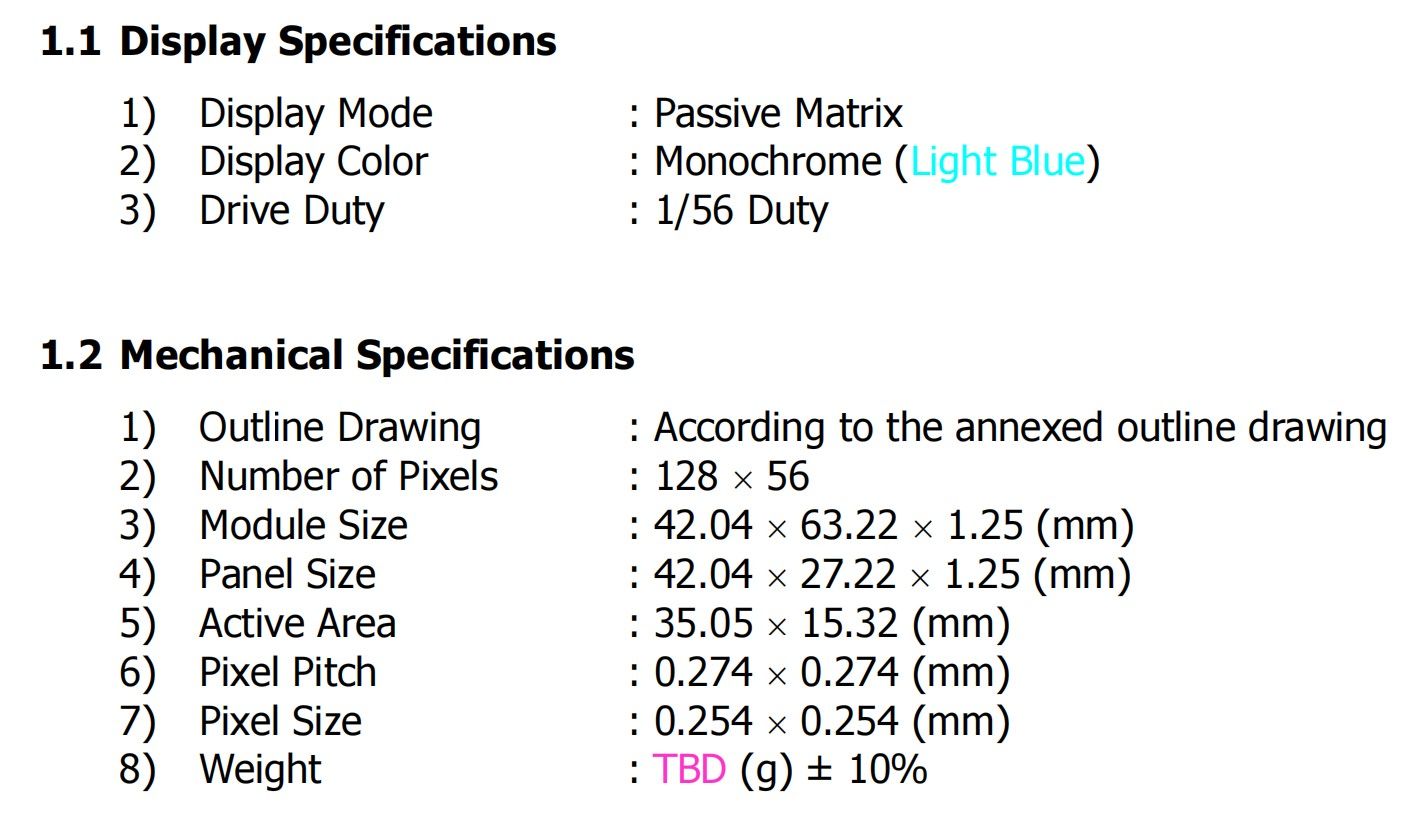1.51 Inch 128x56 Transparent Oled Display 24pin Ssd1309 Oled Panel Ug ...