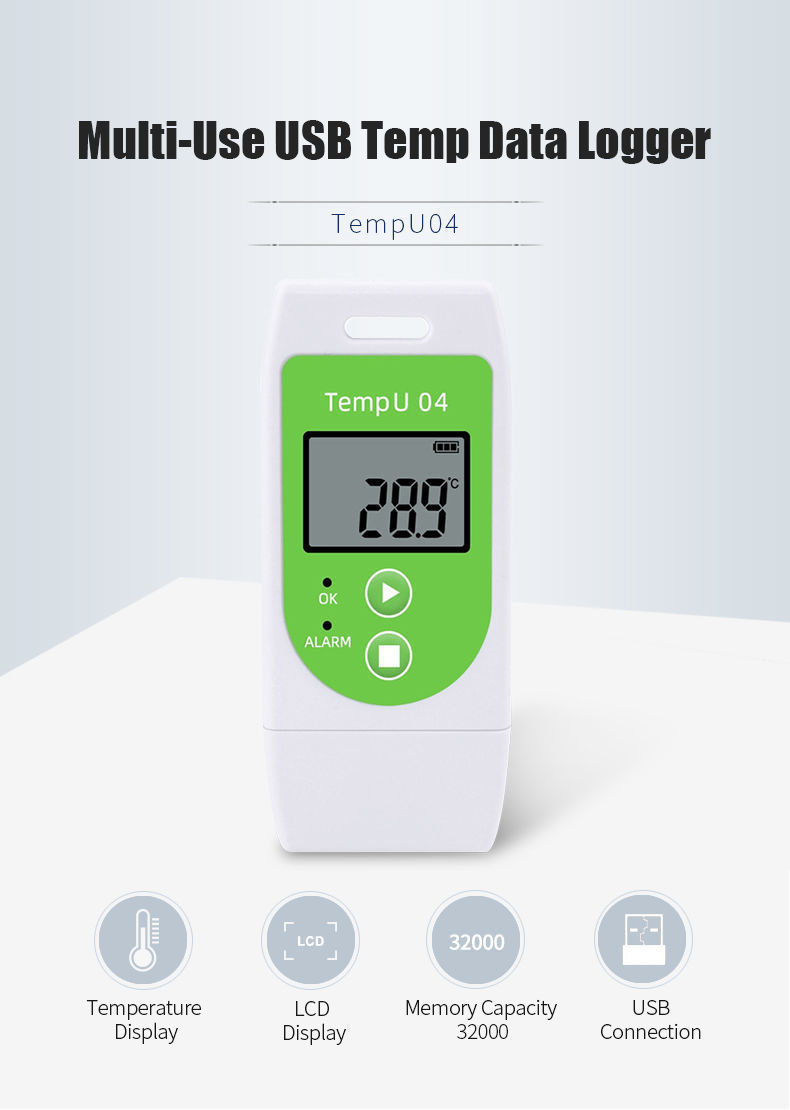 Buy Wholesale China Tzone Tempu04 Usb Temperature Data Features A Plug And Play Usb Port 