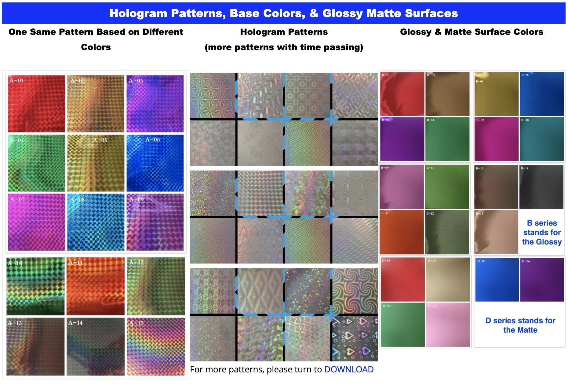 Buy Wholesale China Hologram Plastic Roll Laminating Packaging Material Laser Holographic Film ...