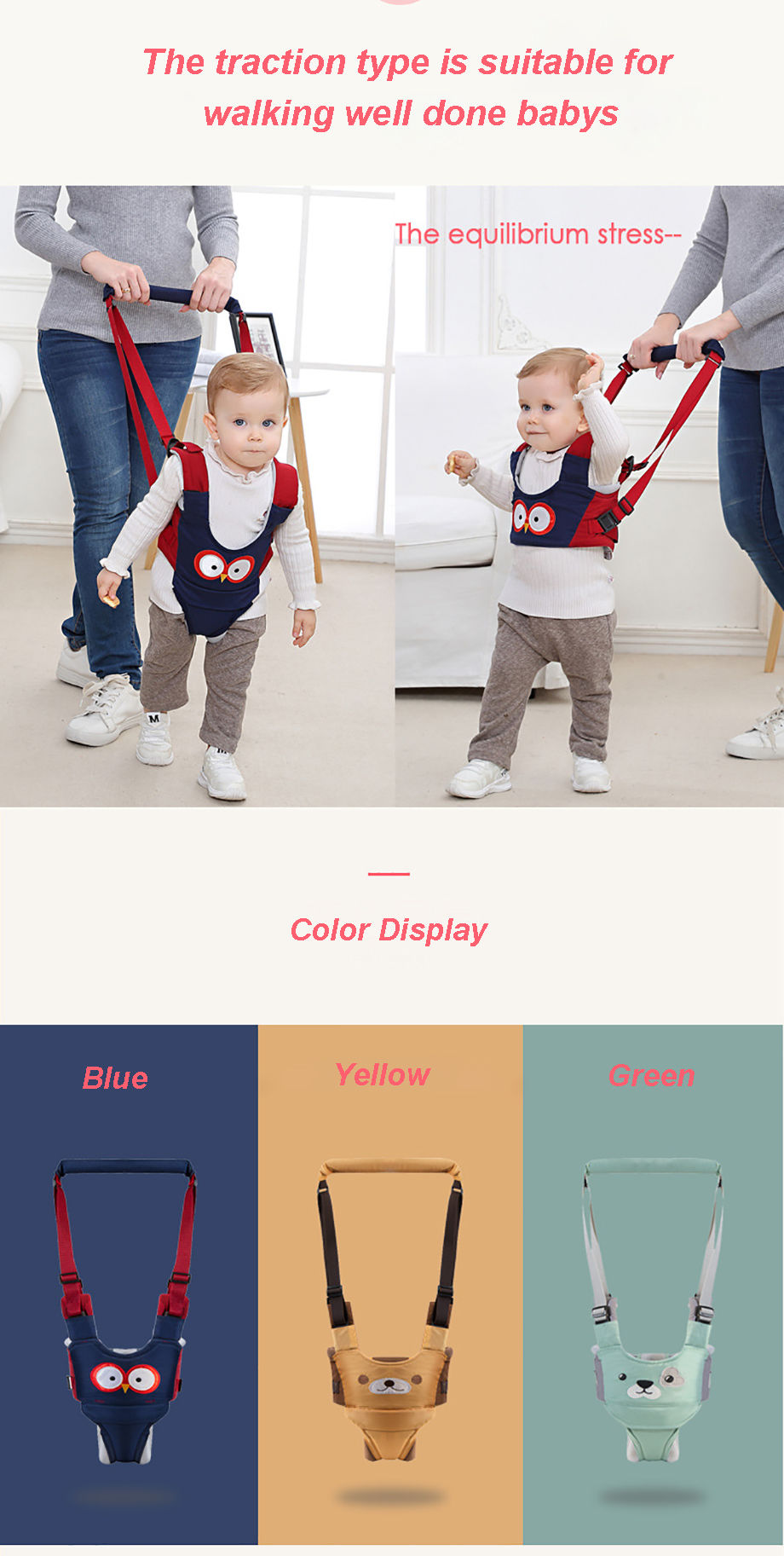 Buy Wholesale China Multifunctional Breathable Baby Walking Harness ...