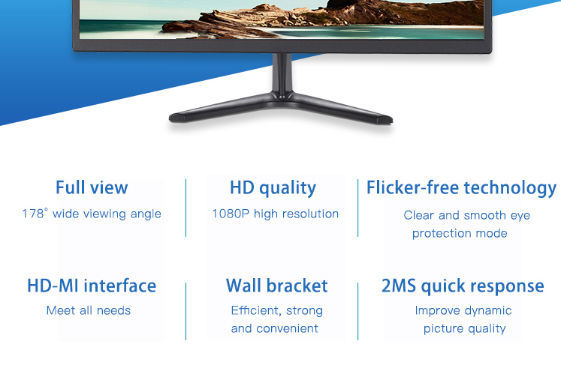 Buy Wholesale China Frameless Super Thin 1ms Ips Pc 21.5" 27" Hd ...