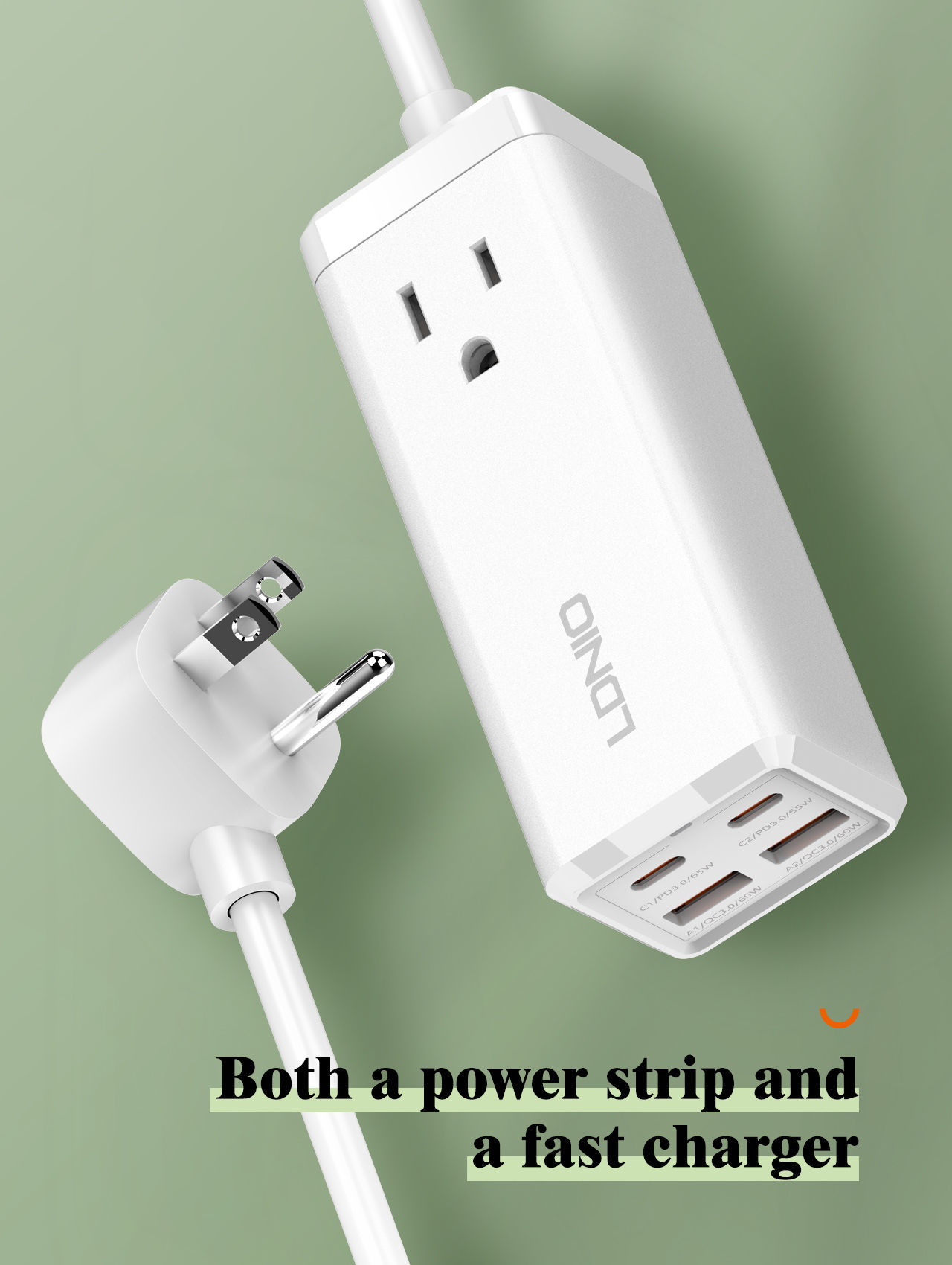 Buy Wholesale China Ldnio Su1441 Gan 65w High Power Laptop Power Strip ...