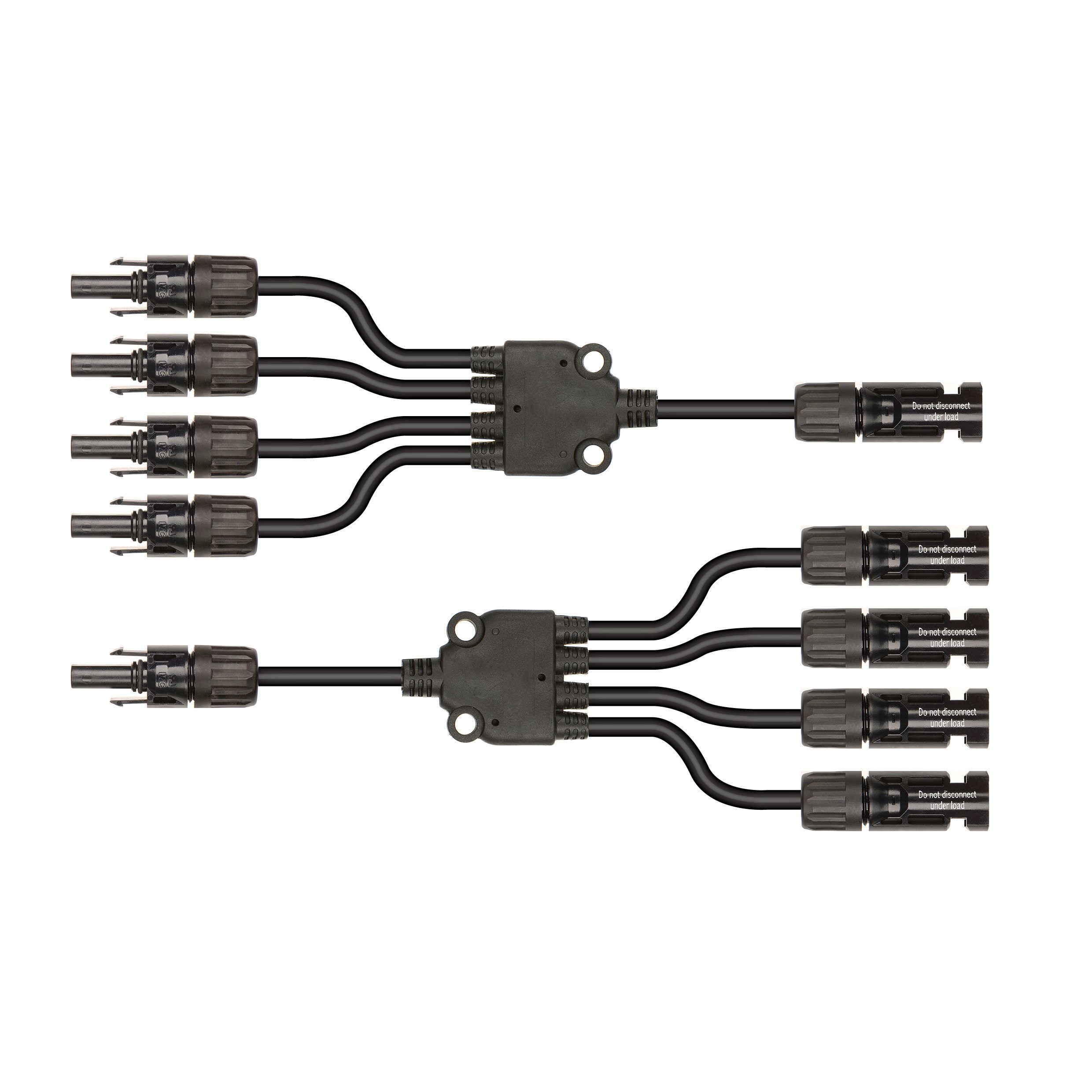 Buy Wholesale China Solar Connectors Y Branch 1 To 4 Parallel Adapter ...