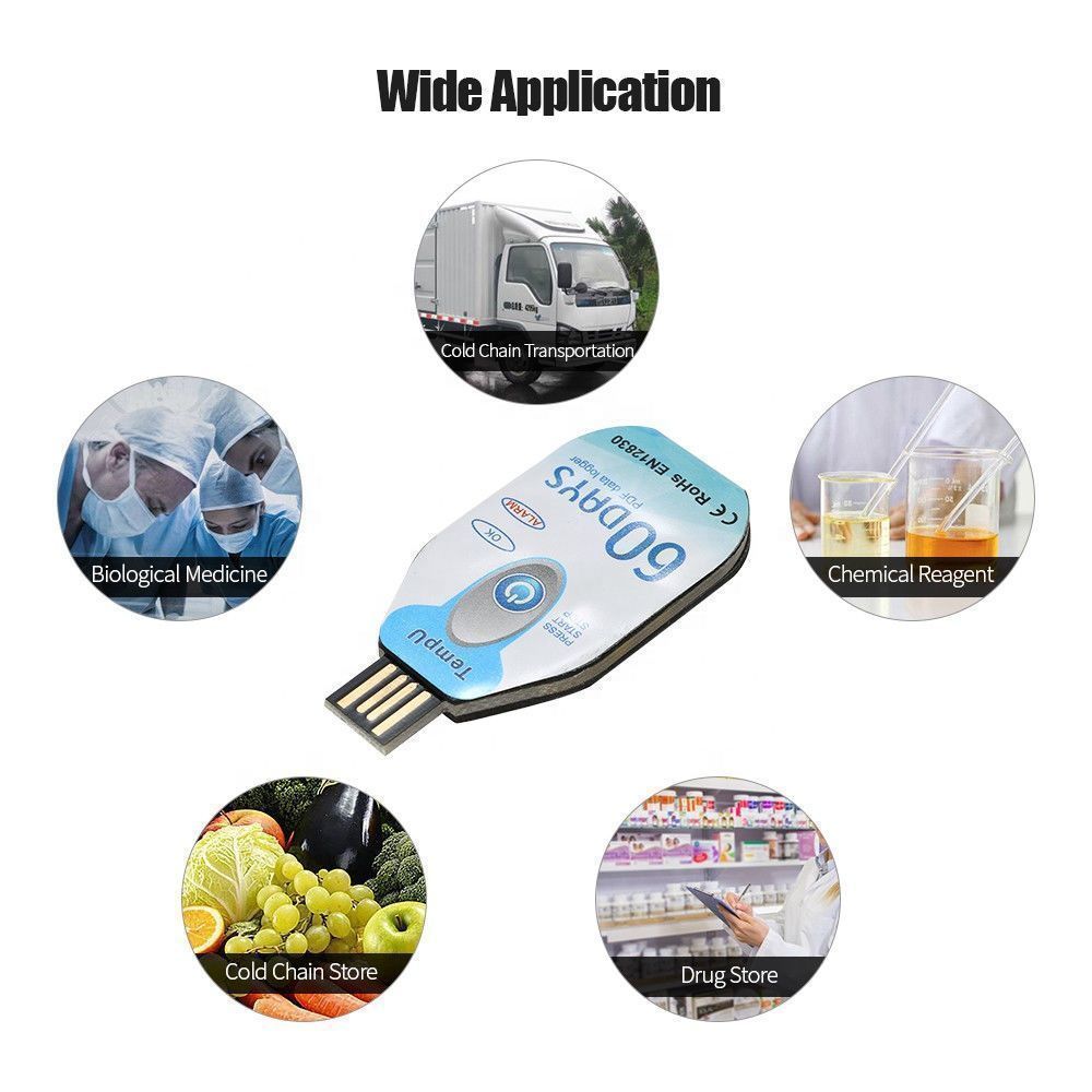 Buy Wholesale China Fruit Transport Temperature Record Single-use Usb ...