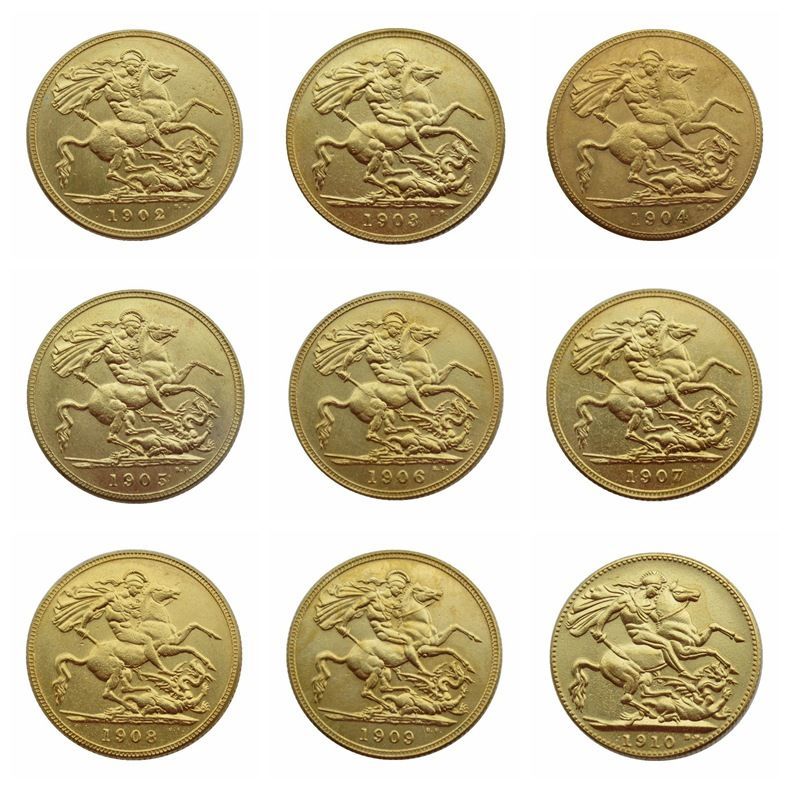 Buy Wholesale China Gold Edward Coin Collection Reproduction Of Gold ...