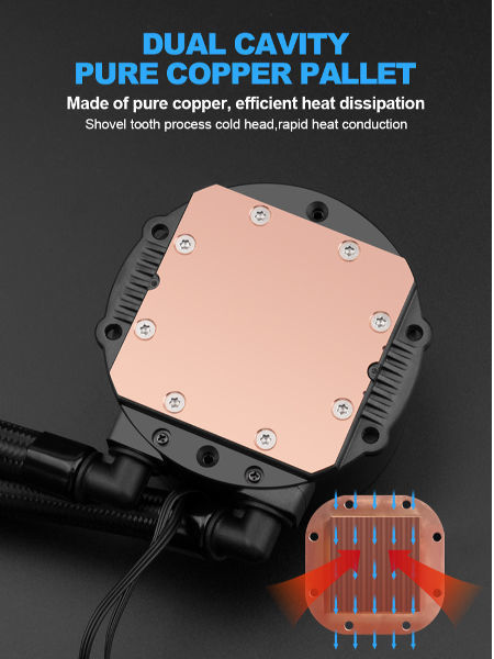 Buy Wholesale China Sama Rgb Glow Cpu Watercooler Led Liquid Cooling ...