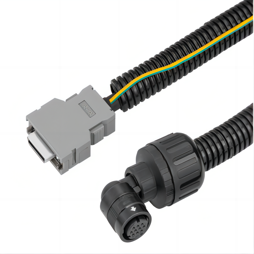 Buy Wholesale China Scsi 14p Male To 90° M16 Female Robot System ...