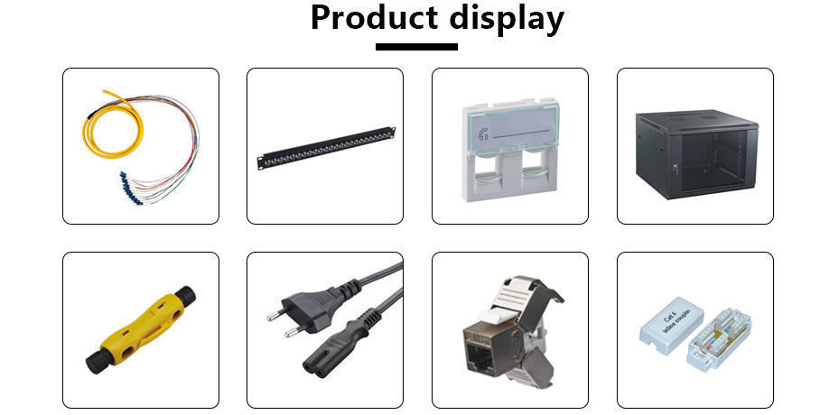 Patch Panels 19"0.5u Utp Cat6a Patch Panel Panel 24 Ports Tooless Type ...