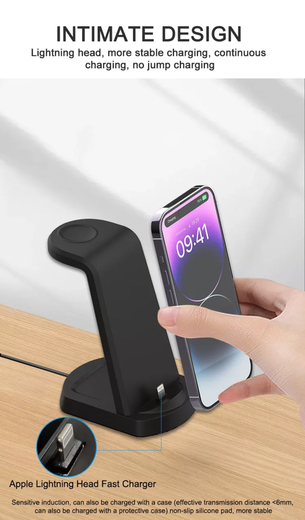 Buy Wholesale China High Quality 3 In1 Wireless Charging Station, 15w ...