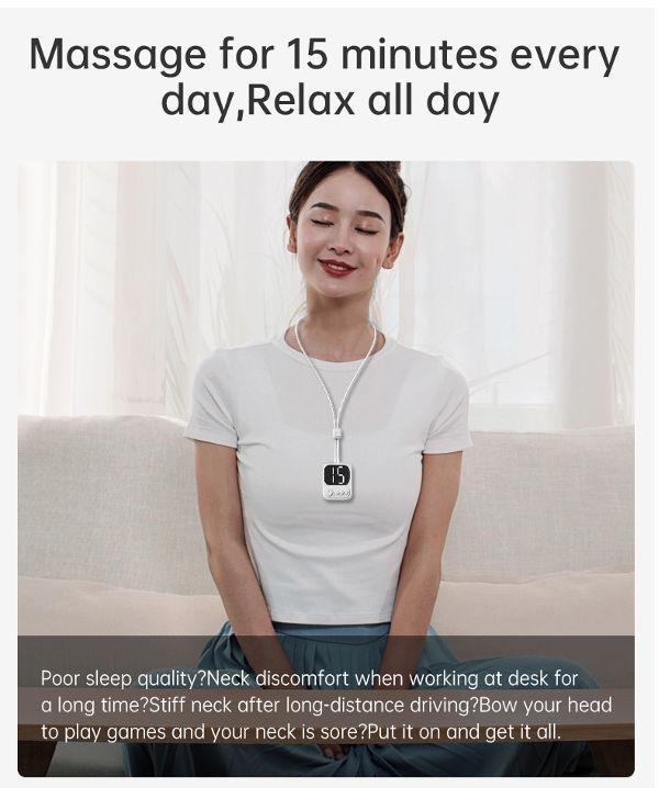 Buy Wholesale China Supplier Electric Neck Massager, For Neck Pain ...