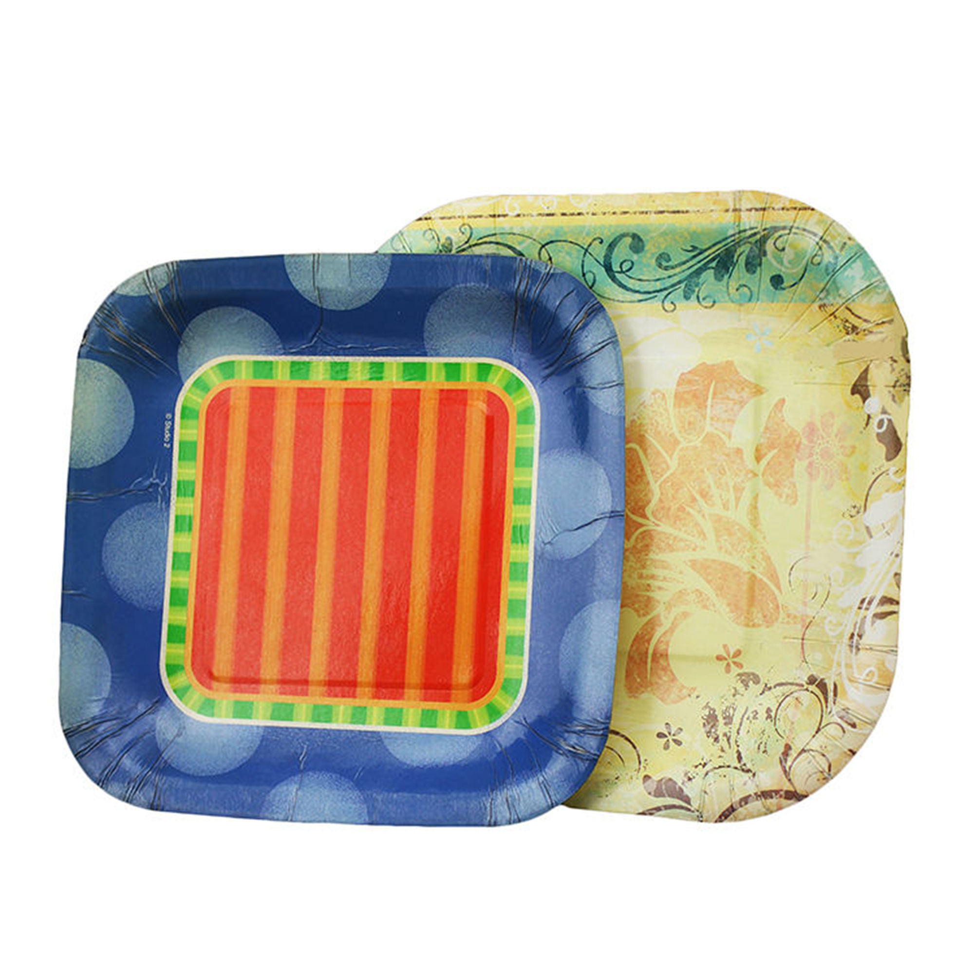 Buy China Wholesale Wholesale Color Disposable Paper Party Plate Diy ...