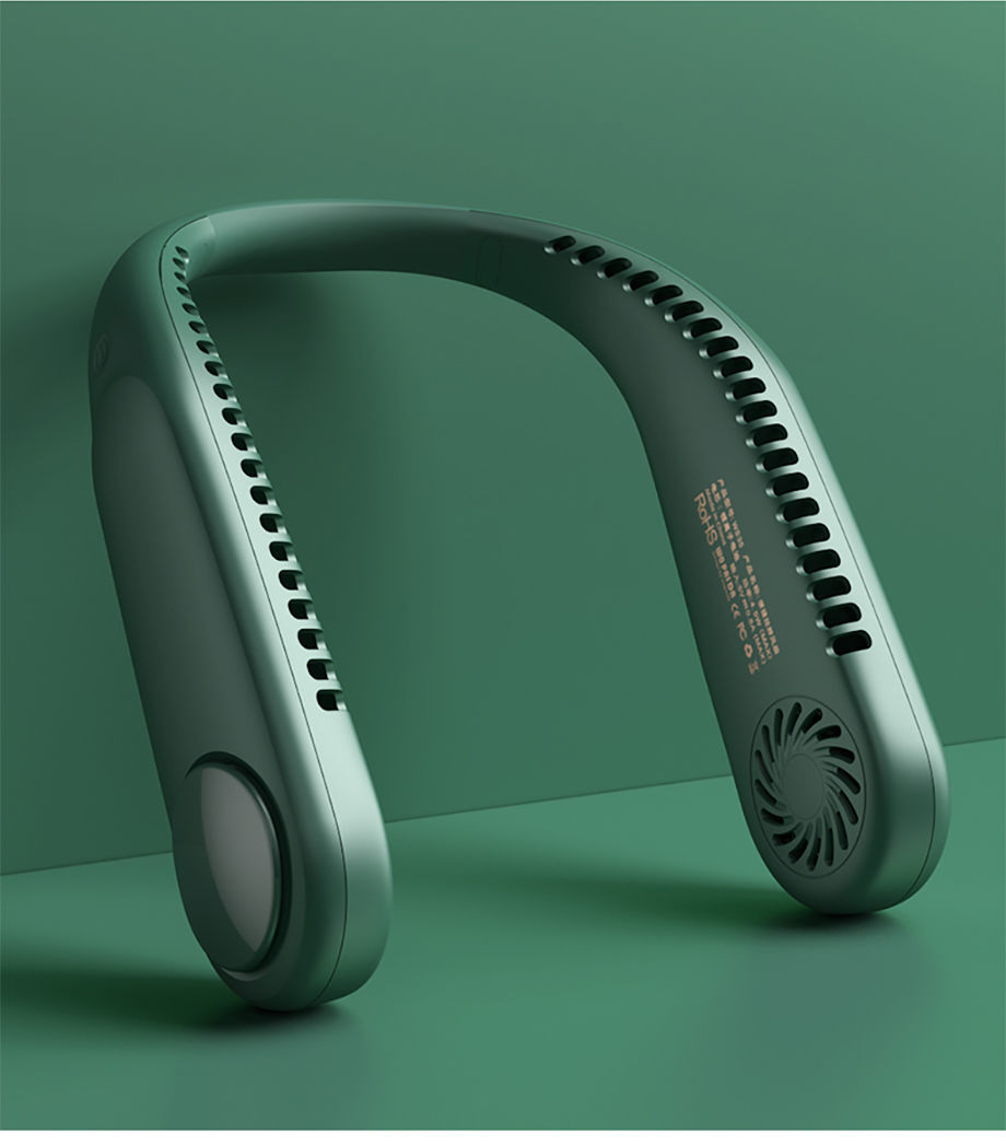 Buy Wholesale China Air Cooling Fan Hanging Neck Fan Portable Outdoor ...