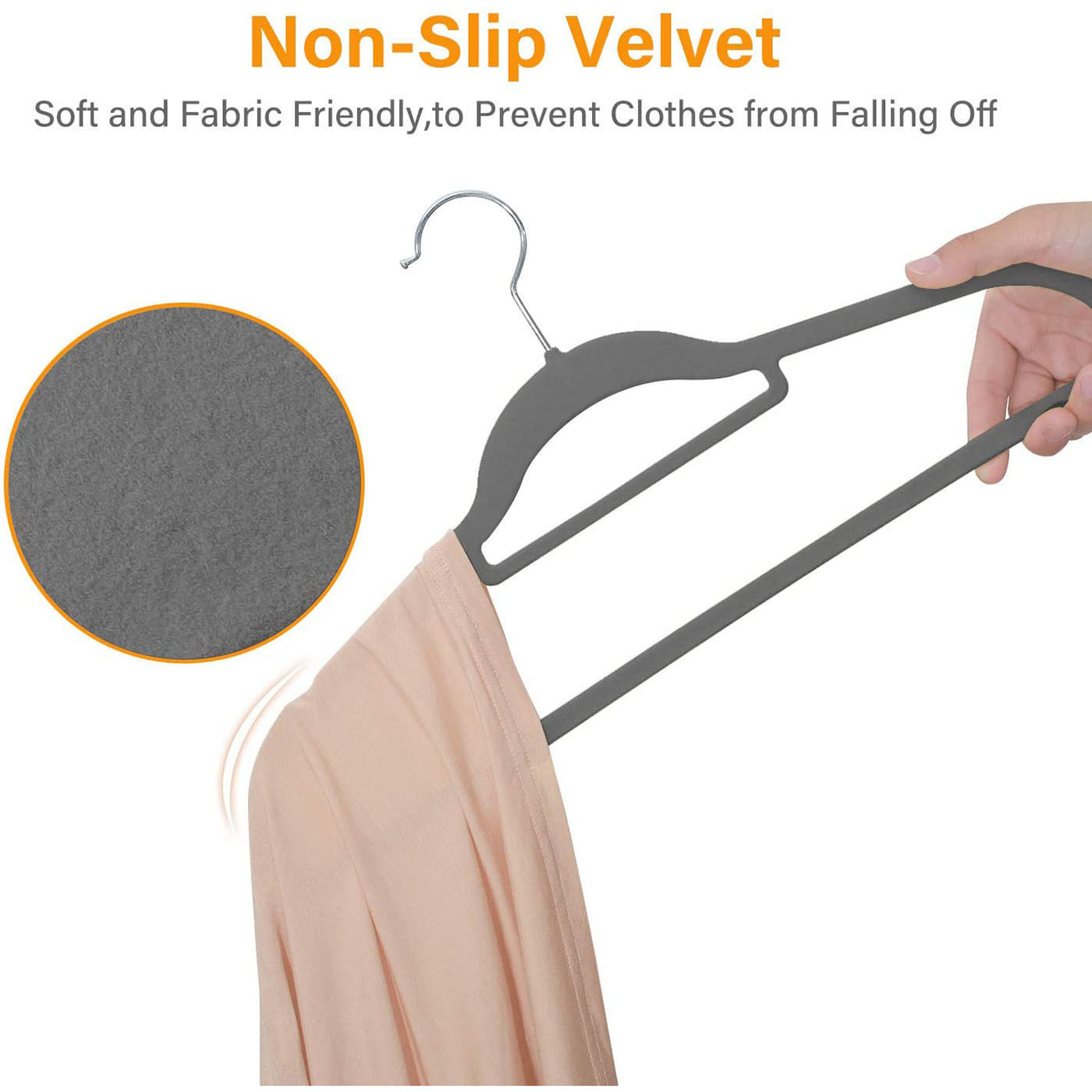 Buy Wholesale China Flocked Clothes Hangers & Cloth Hangers at USD 0.2 ...