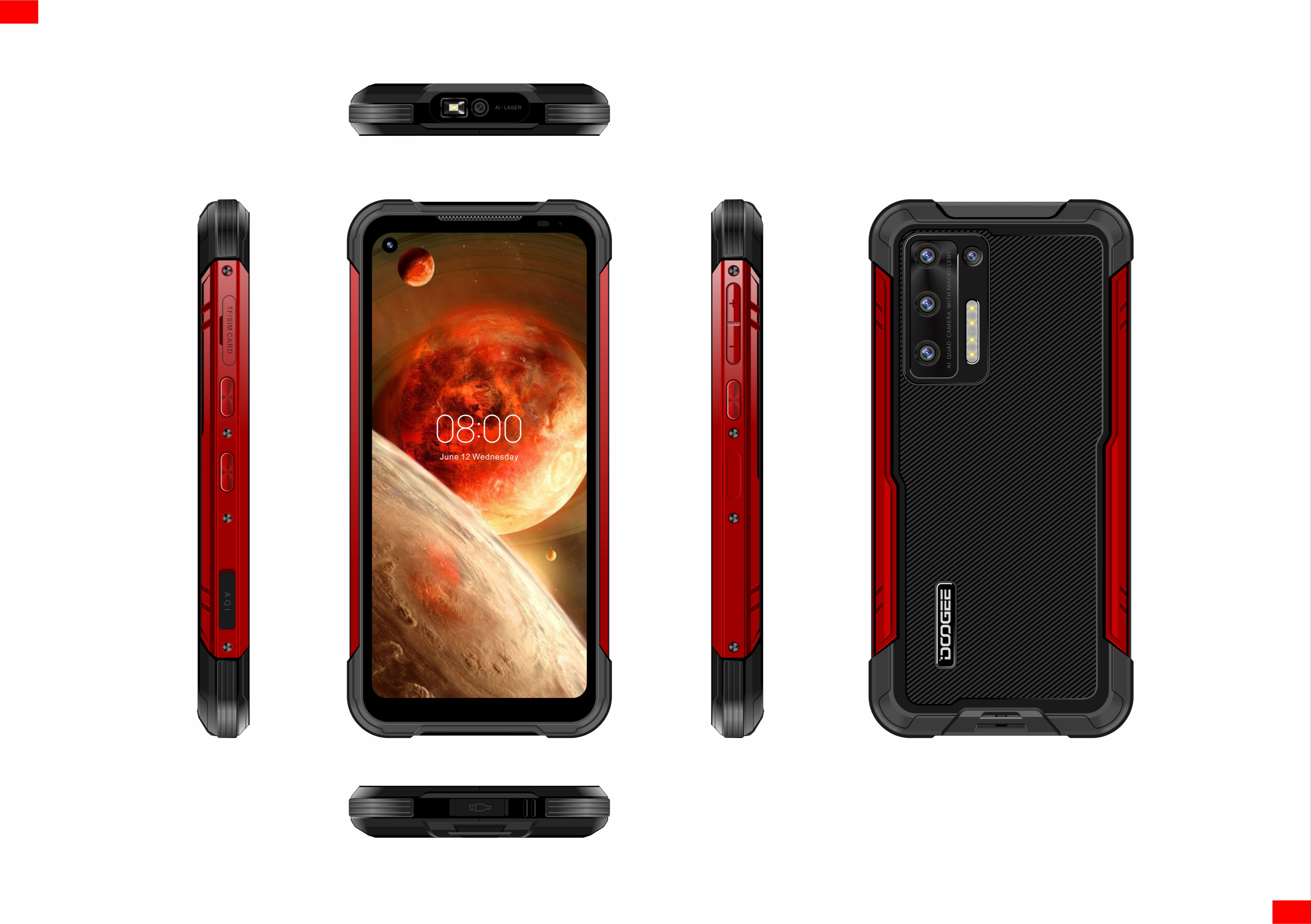 Buy China Wholesale New Doogee Rugged Phone S97pro Smartphone With 8 ...
