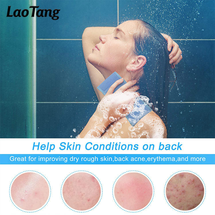Buy Wholesale China Double-faced Viscose Body Scrubber For Shower Bath ...