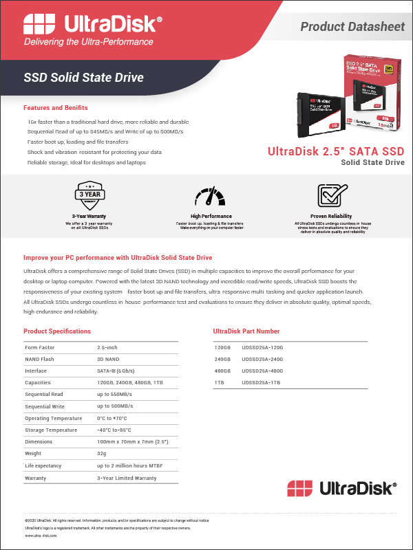 Buy Wholesale Hong Kong SAR Ultradisk Ssd High Quality Ssd 1tb Ssd ...