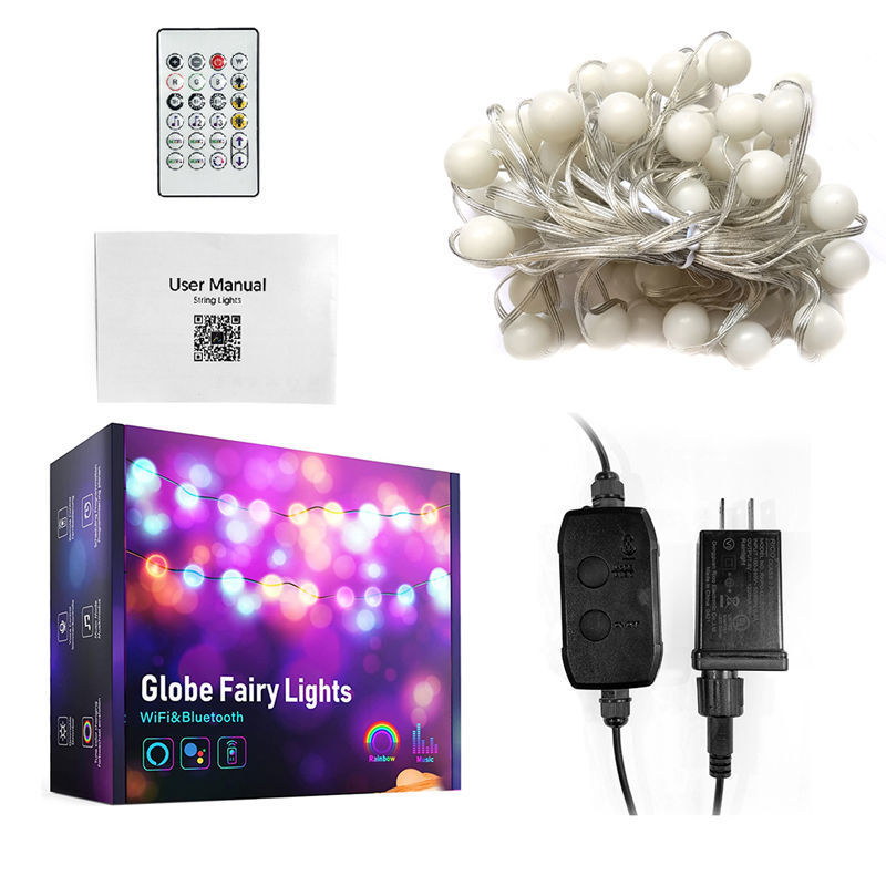 Buy Wholesale China Led Color Changing Globe String Lights App Control ...