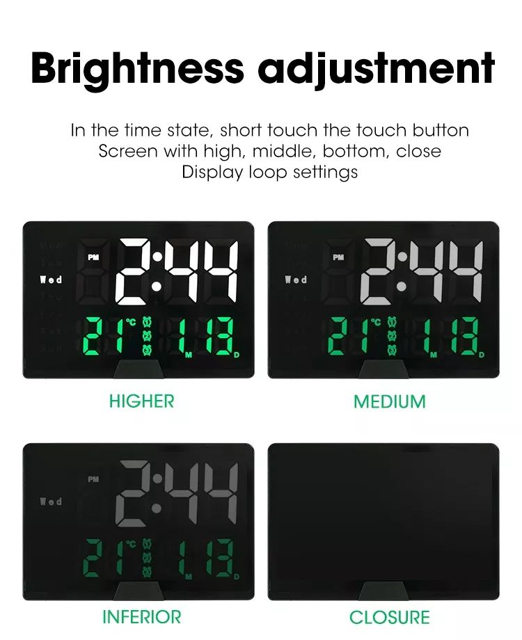 Buy Wholesale China Manufacturer New Arrive Voice Control Display Time ...