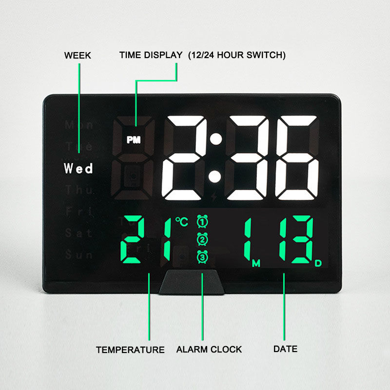 Buy Wholesale China Manufacturer New Arrive Voice Control Display Time ...