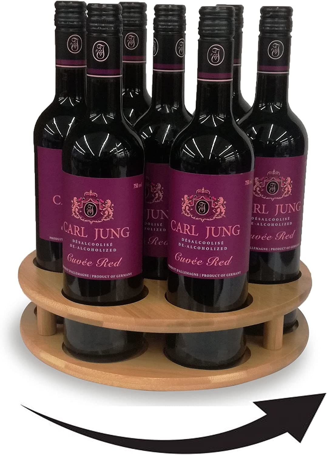 Buy Wholesale China High Quality 7 Bottles Capacity Coffee Syrup Rack ...