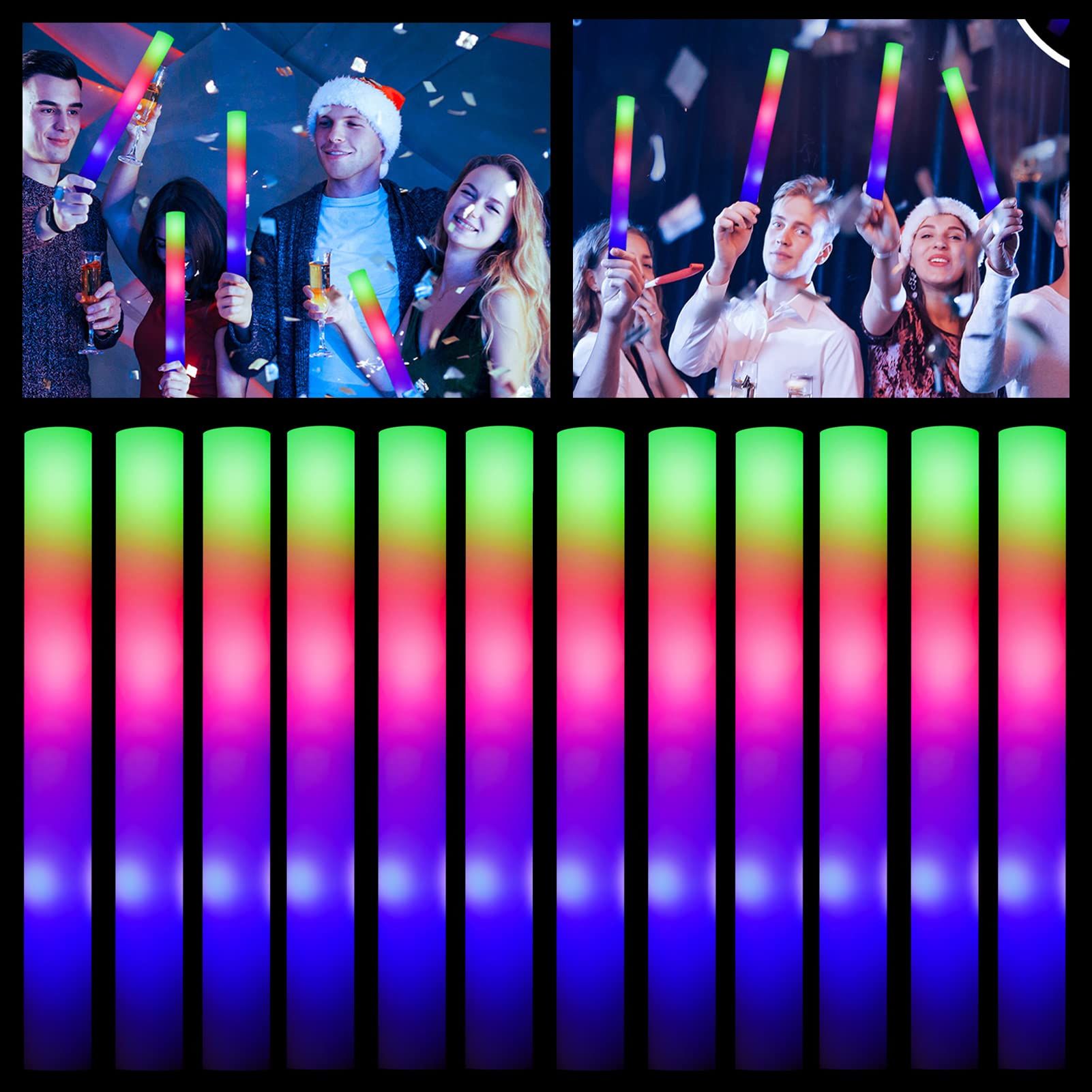 Buy Wholesale China Hot Sell Colorful Sponge Led Stick Party Supplies ...