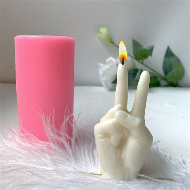 Creative Middle Finger Natural Soy Wax Pine Incense Aromatherapy ...