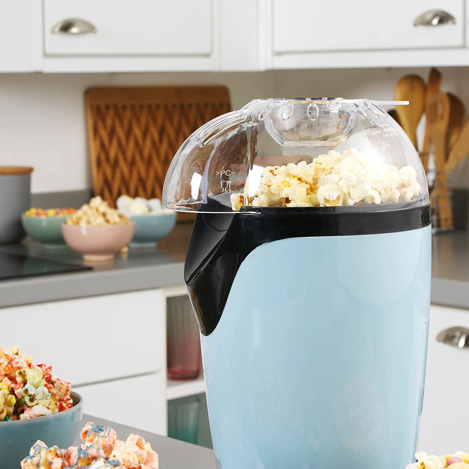 Buy Wholesale China Popcorn Maker Measuring Cup 1200w Tasty Popcorn In ...