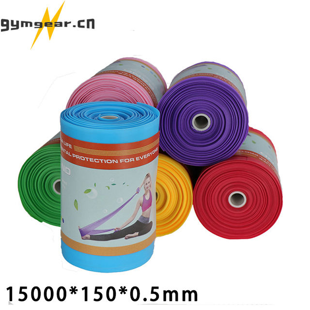 Paragon Fitness Eco-friendly Tpe Yoga Fitness Resistance Band Roll ...