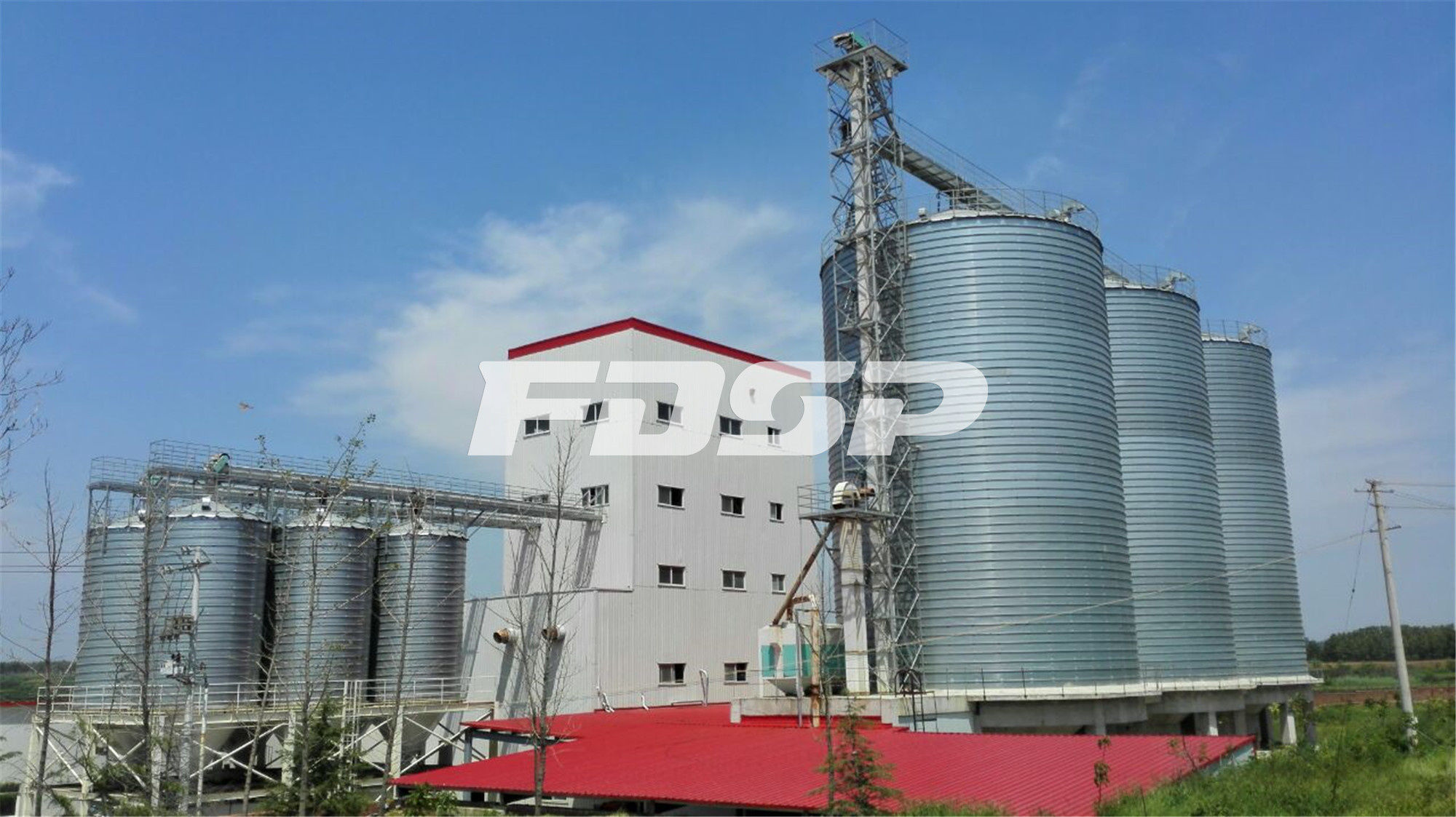 Buy Silo New Design Poultry Storage Farm Feed Silo $100000 - Wholesale ...