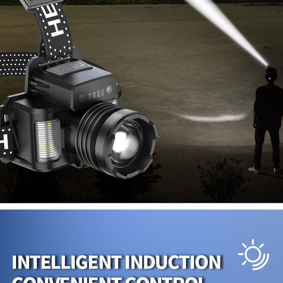 Buy Wholesale China Led 3 Colors Led Headlamp Type-c Charging Built-in ...