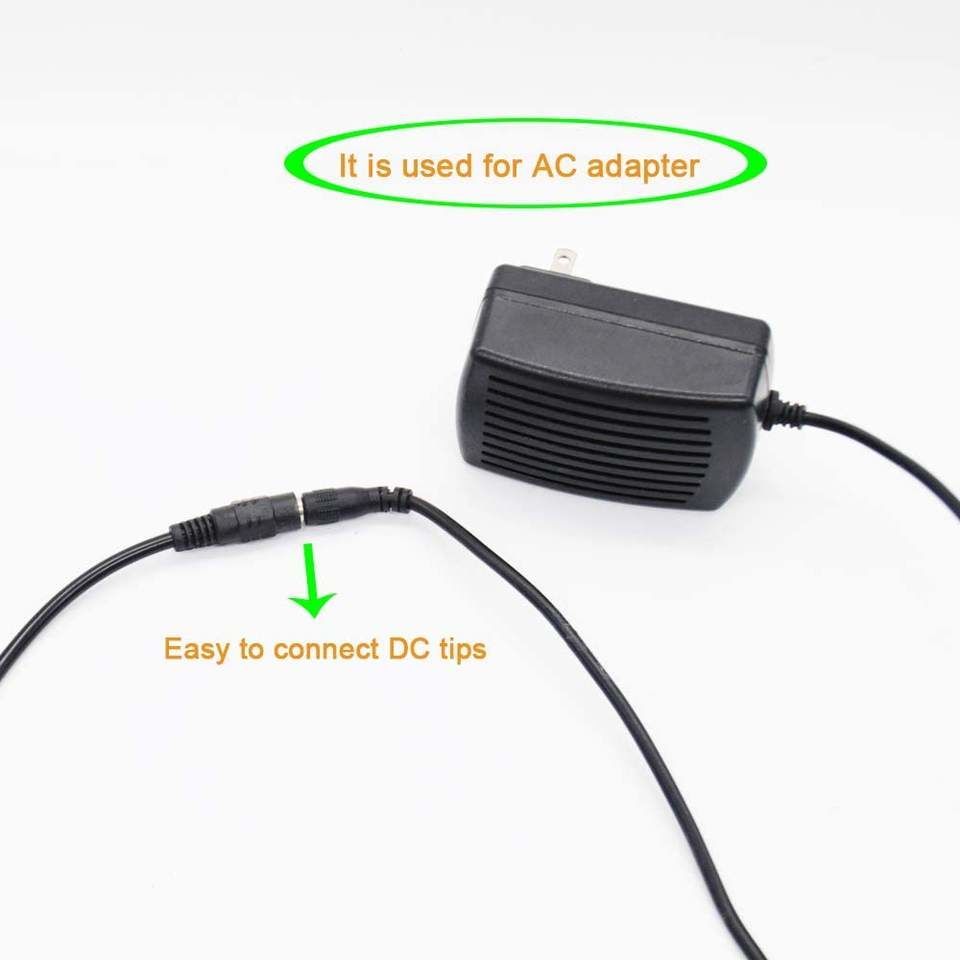 Compre Cable De Extensión Ismart 2,1x5,5 Dc 24v 5,5mm X 2,1mm 1 A 3 ...