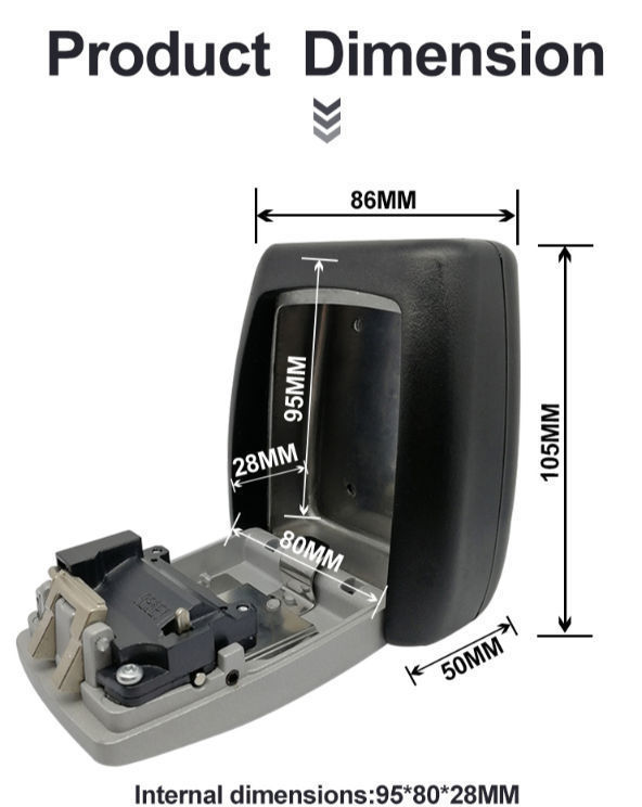 Buy Wholesale China Own Model 4 Digits Combination Box Key Box Key Safe ...