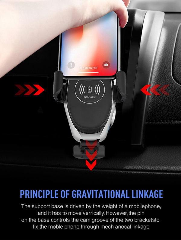 Buy China Wholesale Fast Charging Wireless Car Charging Stand For All ...