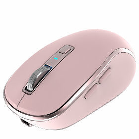 Multi-device Wireless Mouse, 2.4ghz Wireless And Bluetooth Connection ...