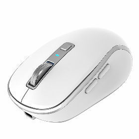 Multi-device Wireless Mouse, 2.4ghz Wireless And Bluetooth Connection ...