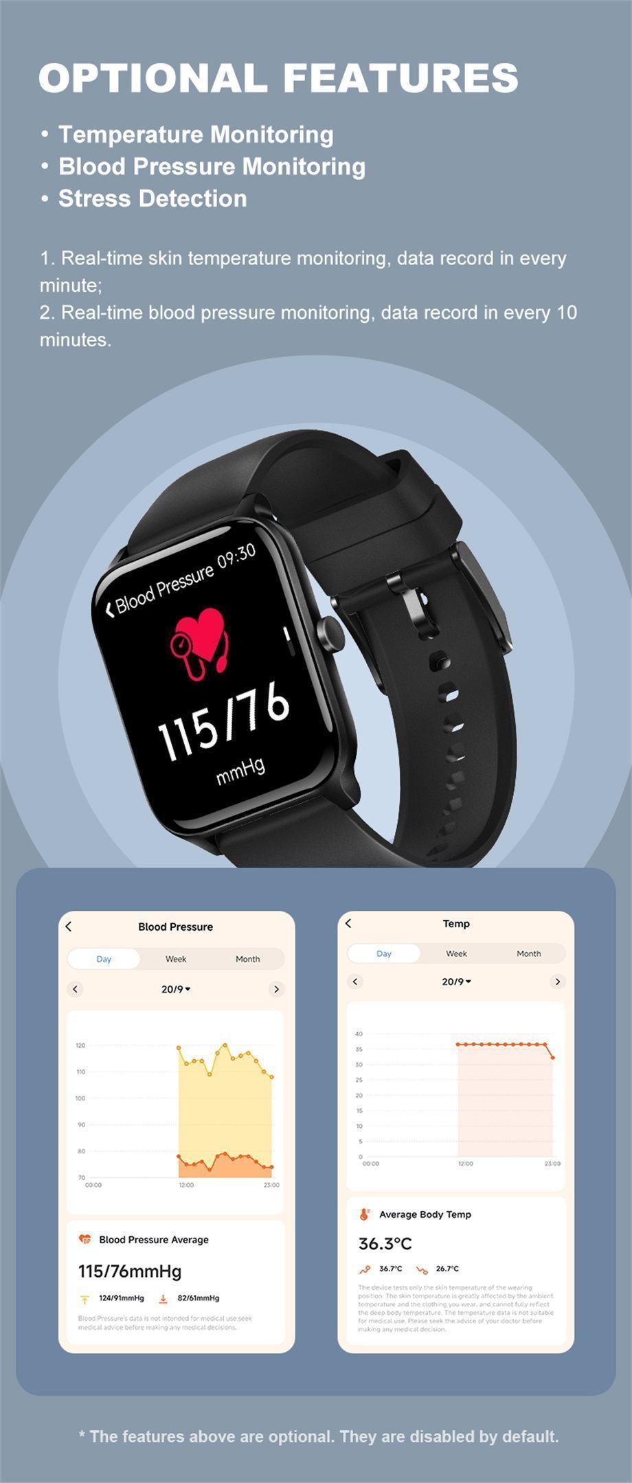 Buy Wholesale China Custom Ce Rohs Sport Fitness Tracker Heart Rate ...