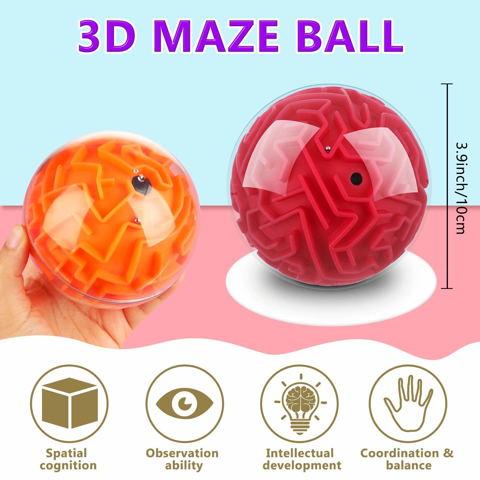 Buy Wholesale China Hot Sell 3d Gravity Memory Sequential Maze Ball ...