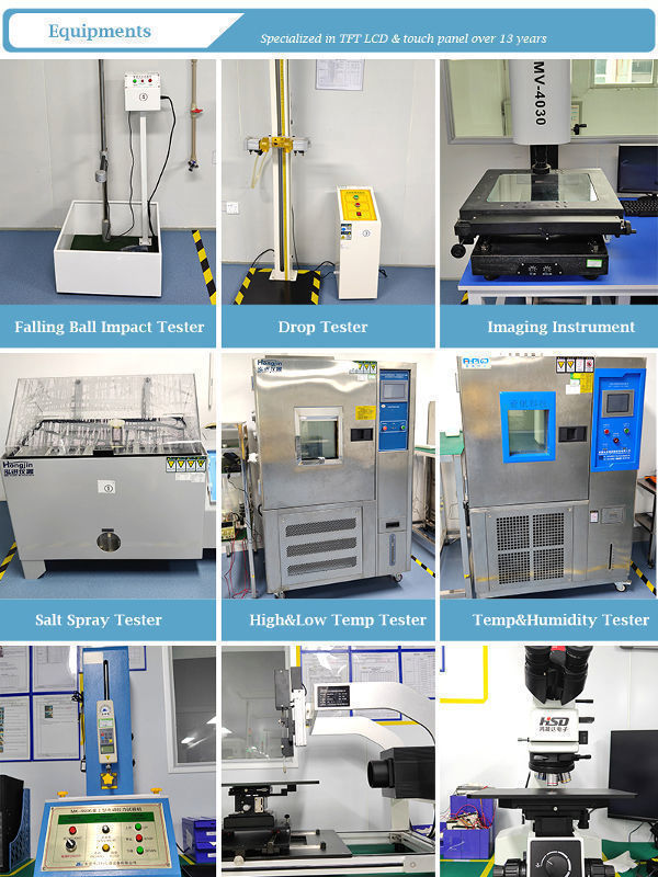 Custom 30 Pin Lcd Display Lcd Panel 720x480 Touch Screen 5.0 Inch Tft ...