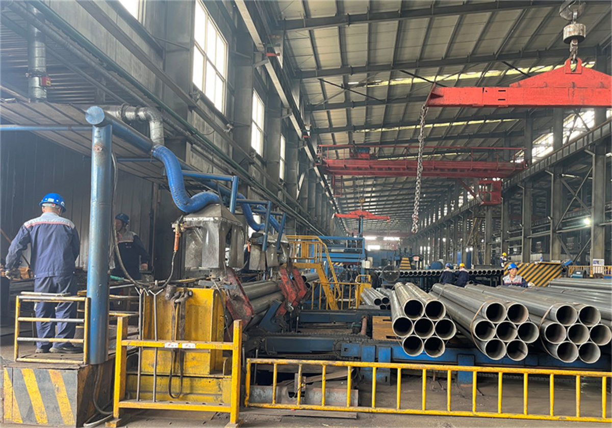 Erw Round Steel Pipe Shs Rhs Electric Resistance Hollow Section Steel ...