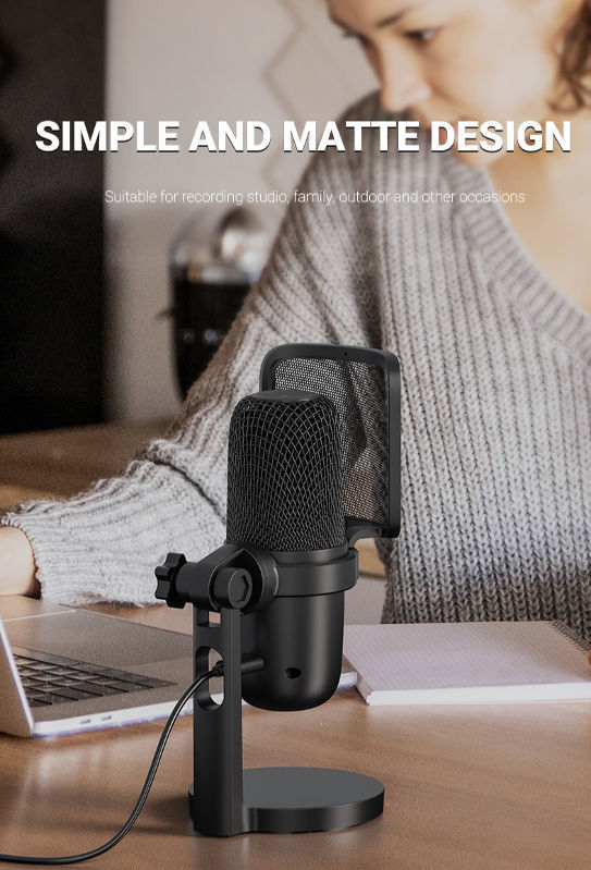 Gaming Microphone Usb Gamer Microphone With Rgb Lighting, 0-latency For Pc Gaming Podcasts ...