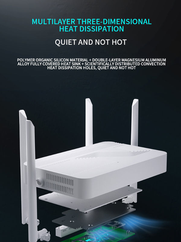 Buy Wholesale China Home Network Wireless Wifi 6 Router 2.4/5ghz Dual ...