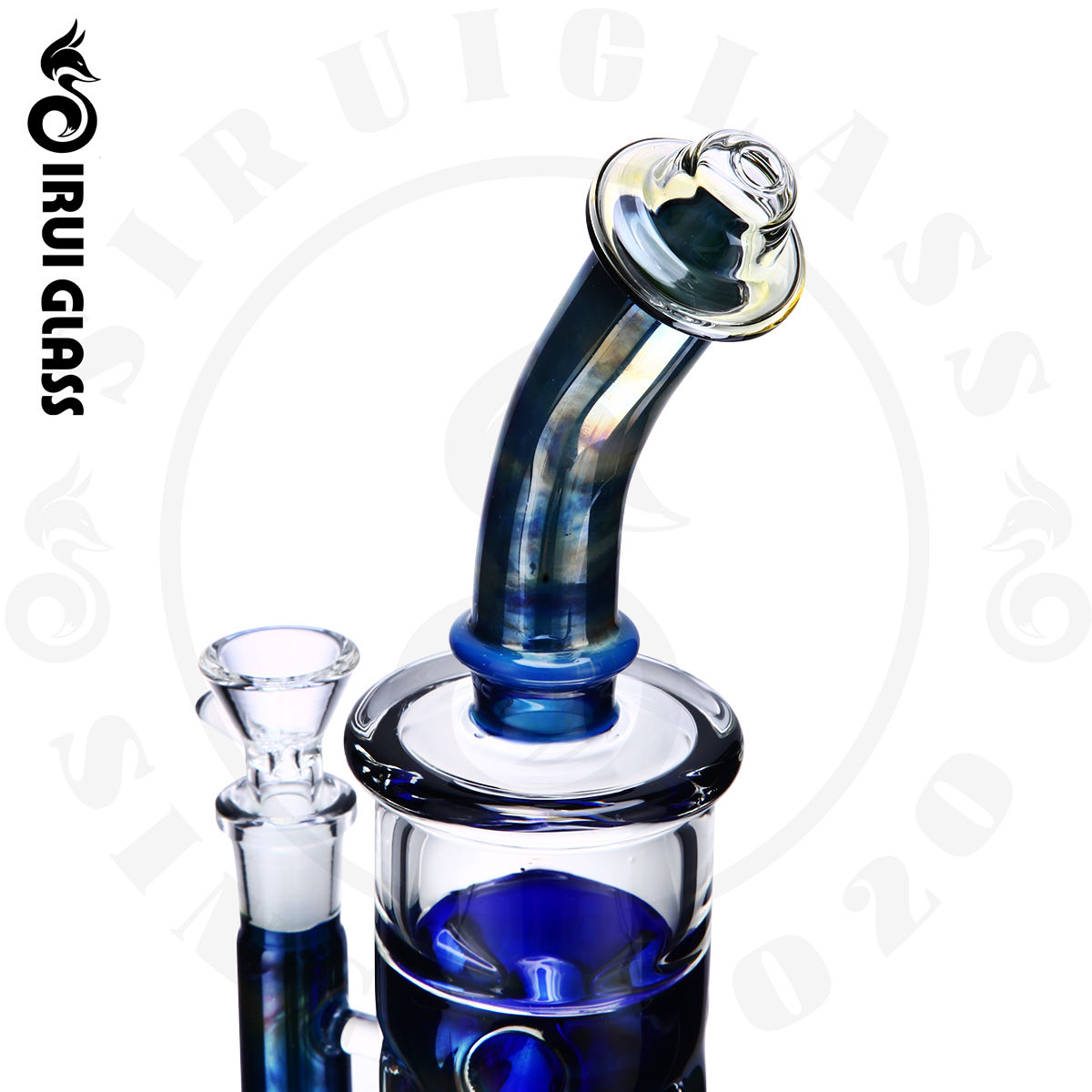 Achetez en gros Sirui Bong Verrerie En Argent Doré Surface Verre Bong ...