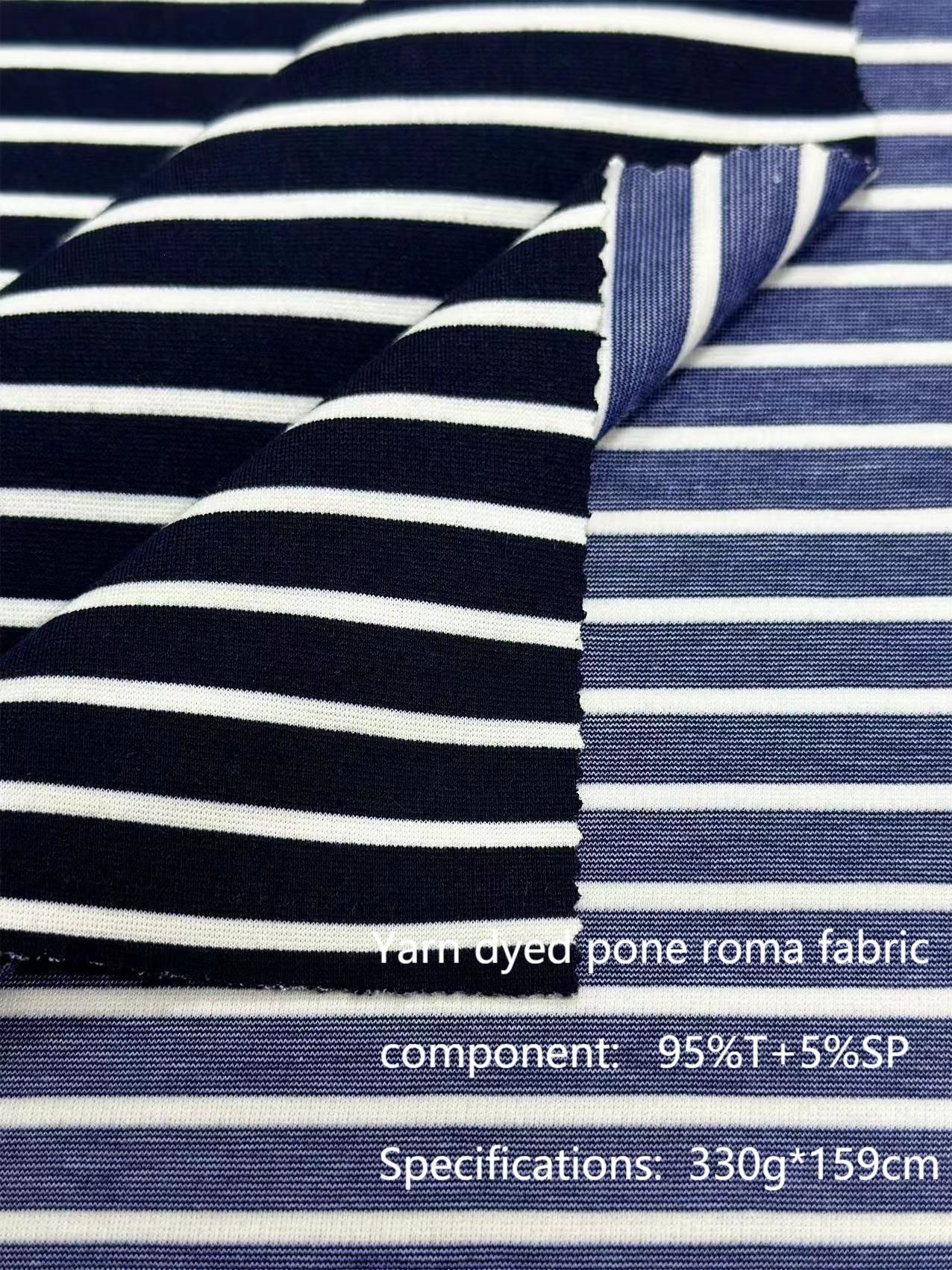 Factory Direct High Quality China Wholesale 95%polyester 5%sp Yarn Dyed ...