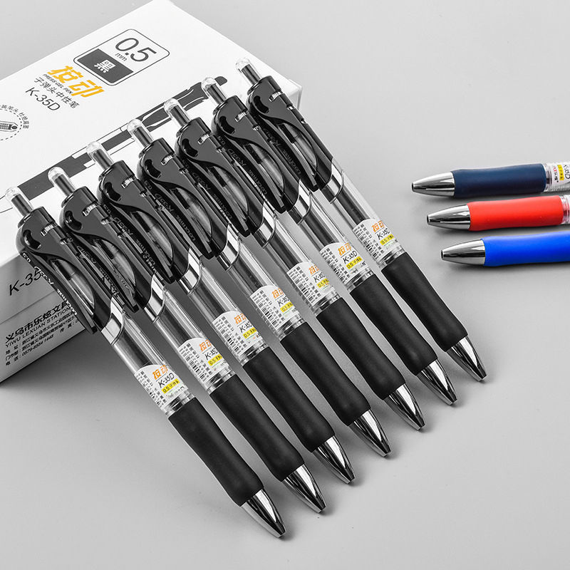 Pen Set Retractable Ballpoint Pen 0.5mm With Different Color Stationary ...